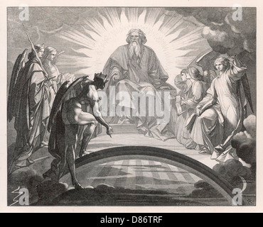 GOD AND MEPHISTOPHELES Stock Photo - Alamy