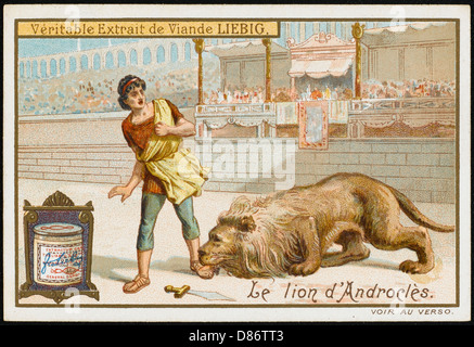 Androcles and the Lion Stock Photo - Alamy