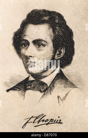 Signature of Frédéric Chopin Stock Photo - Alamy