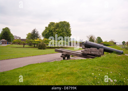 Old Cannon In New Tavern Fort Gardens Gravesend Kent UK Stock Photo - Alamy