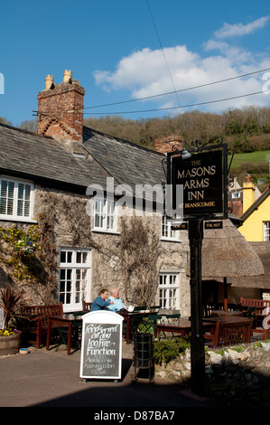 The Masons Arms Branscombe village Devon England Award winning hotel ...