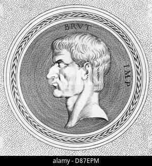Brutus, Marcus Junius, 85 BC - 42 BC, Roman senator who killed Julius ...