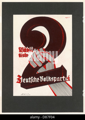 GERMAN POSTER 1924 Stock Photo - Alamy
