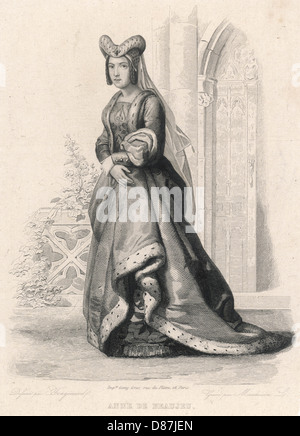 Costume - Women 1500 Stock Photo - Alamy