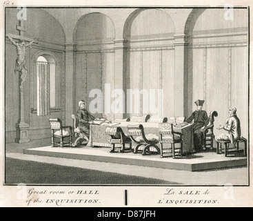 Inquisition And Suspect Stock Photo - Alamy