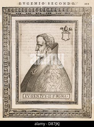 Pope Eugenius II Stock Photo - Alamy