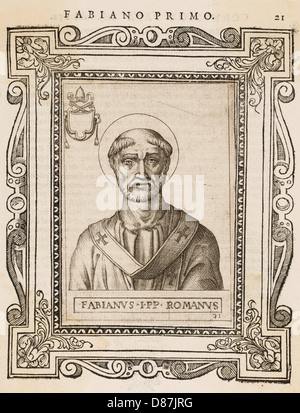 Saint Fabianus Pope Stock Photo - Alamy