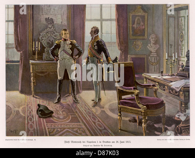 METTERNICH AND NAPOLEON Stock Photo - Alamy