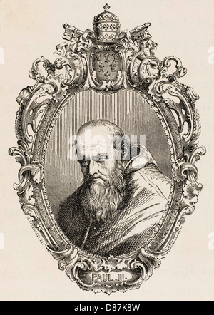 POPE PAULUS III Stock Photo - Alamy