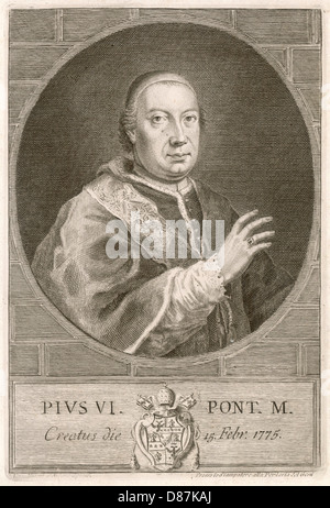 Pope Pius VI Stock Photo - Alamy