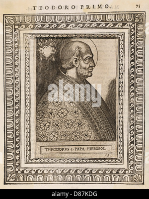 POPE THEODORUS I Stock Photo - Alamy