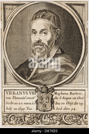 Pope Urbanus VIII Stock Photo - Alamy