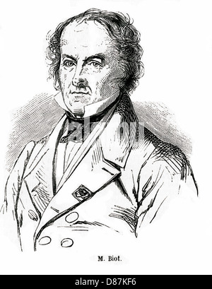 Jean-Baptiste Biot, 1774 - 1862, a French physicist, astronomer, and ...