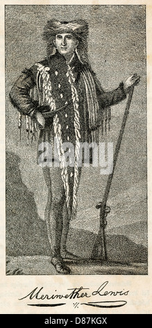 Meriwether Lewis, (1774-1809). American explorer. The Grand Council of ...