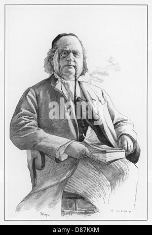 Charles-Marie Leconte de Lisle - profile portrait. French poet 1818 ...