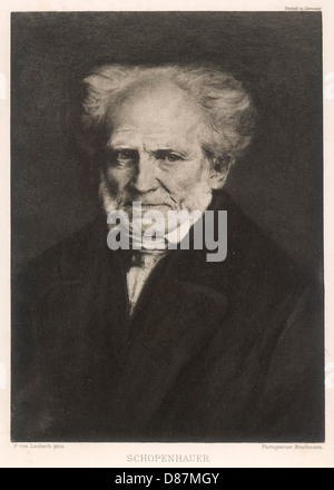 Arthur Schopenhauer - German philosopher Stock Photo - Alamy