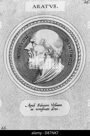 Aratus of Soli, c. 315 to 240 BC. Greek didactic poet Stock Photo - Alamy