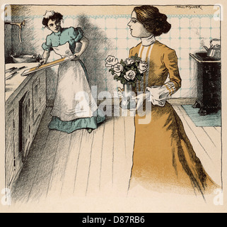MAID AND MISTRESS Stock Photo - Alamy