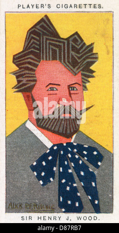 Sir Henry Wood, English conductor, 1912. Artist: Joseph Simpson Stock ...
