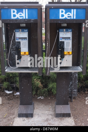 A Bell pay phone in Montreal, Quebec Stock Photo: 56722829 - Alamy