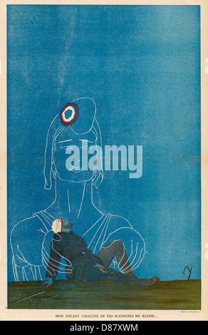 Ww1 Wounded Soldier Stock Photo - Alamy