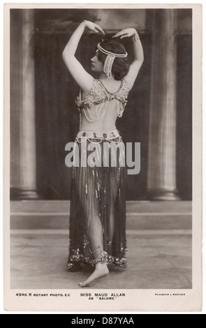 Maud Allan as Salome Stock Photo - Alamy
