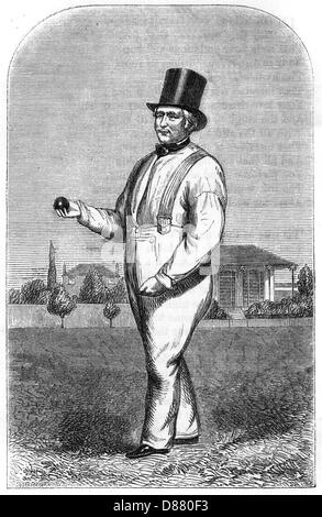 William Lillywhite, father of modern cricket Stock Photo - Alamy