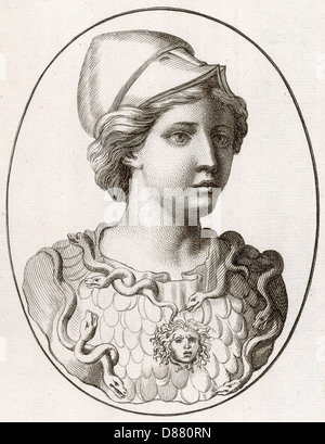 Athena - Minerva Stock Photo - Alamy