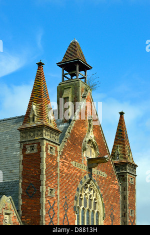 Town Hall facade (detail) . Wrentham, Suffolk, England, United Kingdom ...