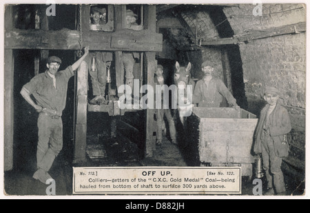 Clay Cross Miners Stock Photo - Alamy