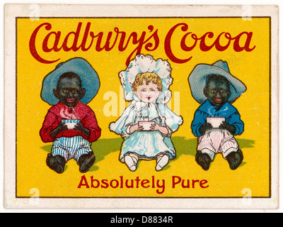 Drink Cadbury's Cocoa. It is absolutely pure. ADVERT. Food 1889 ILN ...
