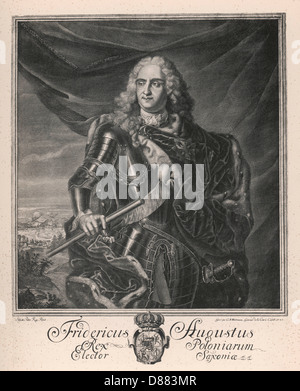 AUGUST II OF POLAND Stock Photo - Alamy