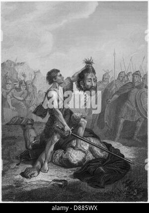 HE KILLS GOLIATH Stock Photo - Alamy