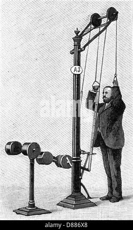 Dr. Zander's apparatus, 1897 Stock Photo - Alamy