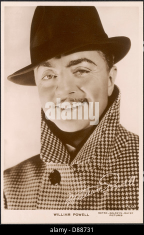 William Powell, American film actor Stock Photo - Alamy
