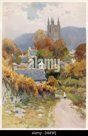 DEVON/WIDECOMBE IN MOOR Stock Photo - Alamy