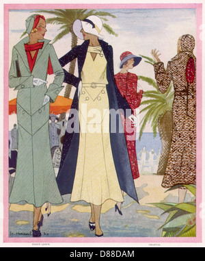 Women fashions of 1931 Stock Photo - Alamy
