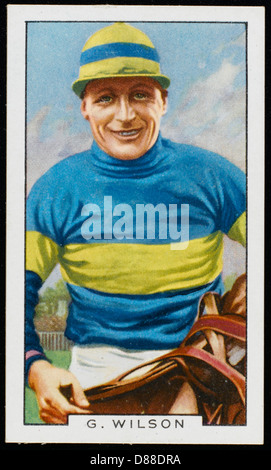 Jockey - E C Paget Stock Photo - Alamy