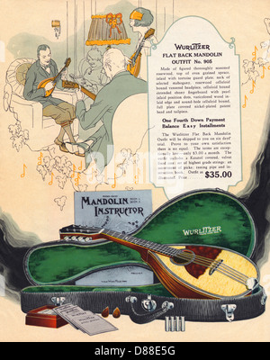 WURLITZER MANDOLIN 1924 Stock Photo - Alamy