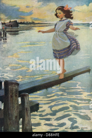 David Copperfield and Little Emily, c1890s. First published in book ...