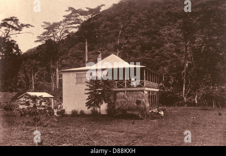 Robert Louis Stevenson s home Vailima Apia Upolu Western Samoa Stock ...