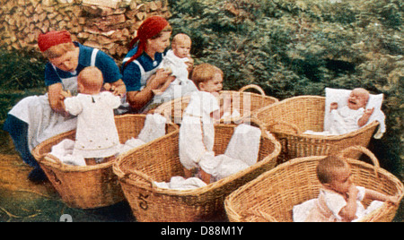 Aryan Types Children Stock Photo - Alamy
