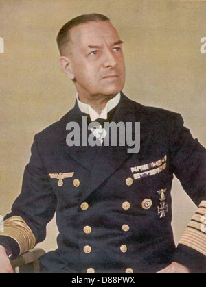 ERICH RAEDER (1876-1960) German admiral about 1940 Stock Photo - Alamy