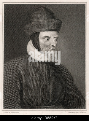 John Gower, English poet Stock Photo - Alamy
