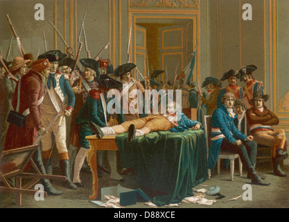 Fall Of Robespierre Stock Photo - Alamy