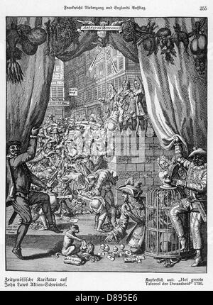 Satire on John Law's Louisiana fiasco. Scots economist appointed ...