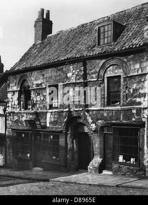 The Jews House in Lincoln Stock Photo - Alamy