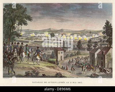 Battle of Lützen (2 May 1813). War of the Sixth Coalition of the ...