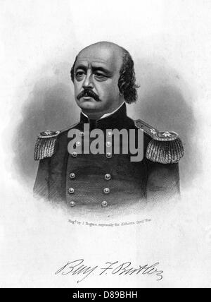 Benjamin Franklin Butler, 1818 - 1893, an American lawyer and ...