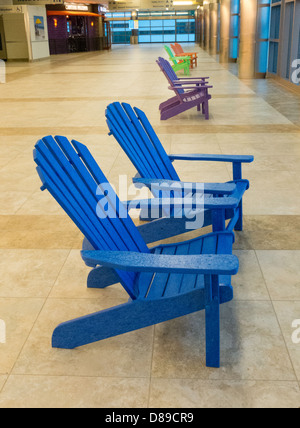 Adirondack Chairs in concourse Area, Myrtle Beach International Airport ...